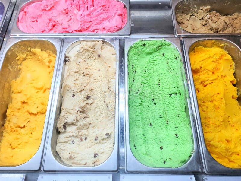 Ice cream bar stock photo. Image of breakfast, dinner - 353353090