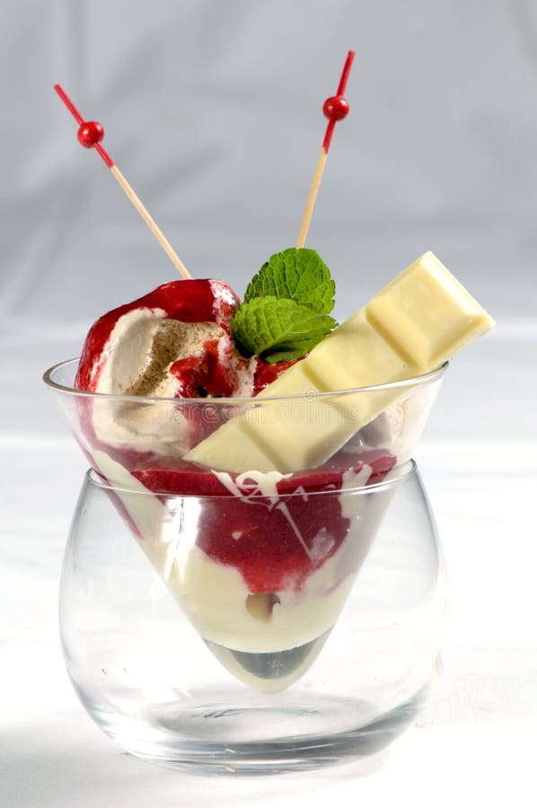 Ice cream berry delight stock photo. Image of mint, chocolate - 6608446