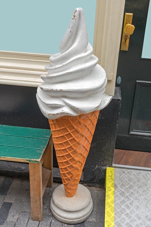 Ice Cream Cone stock image. Image of structure, gelateria - 270673575