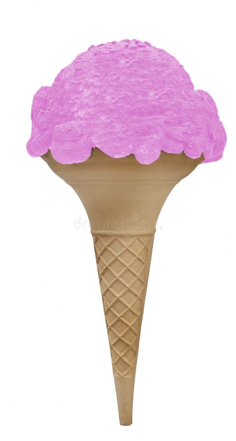 Ice Cream Cone Prop stock photo. Image of isolated, advertisement ...