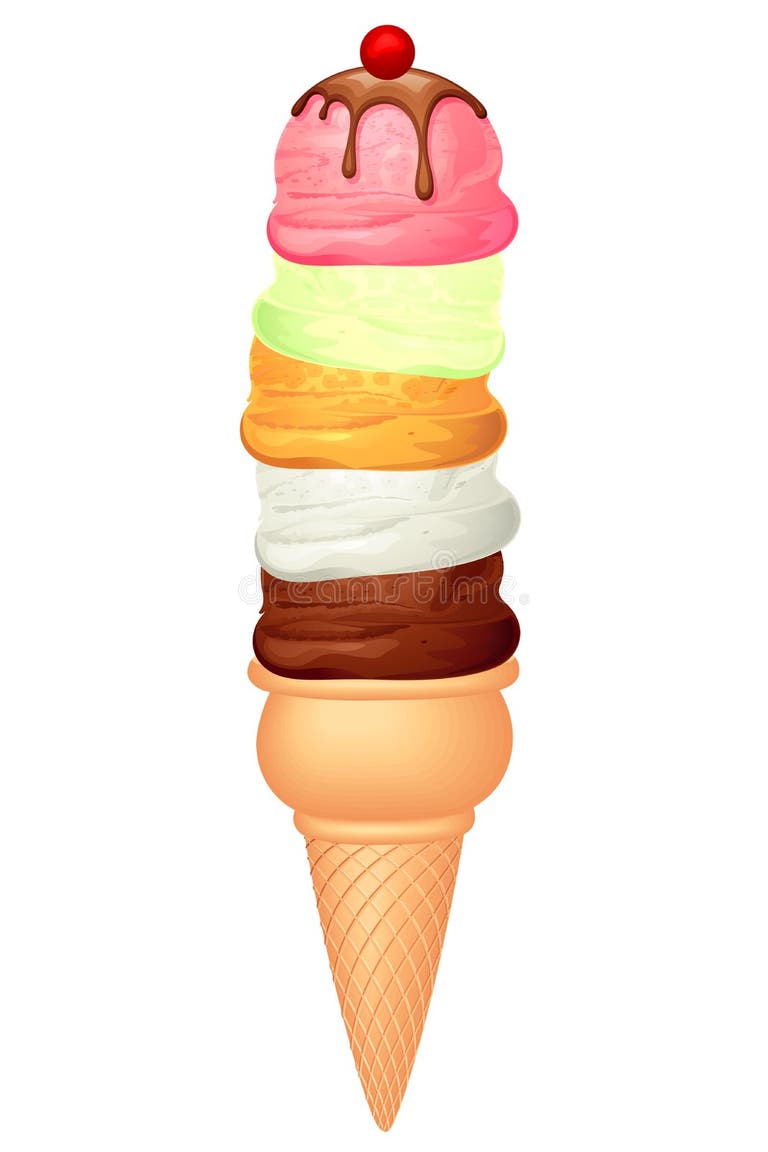 Ice Cream Cone Stock Illustrations – 162,272 Ice Cream Cone Stock ...