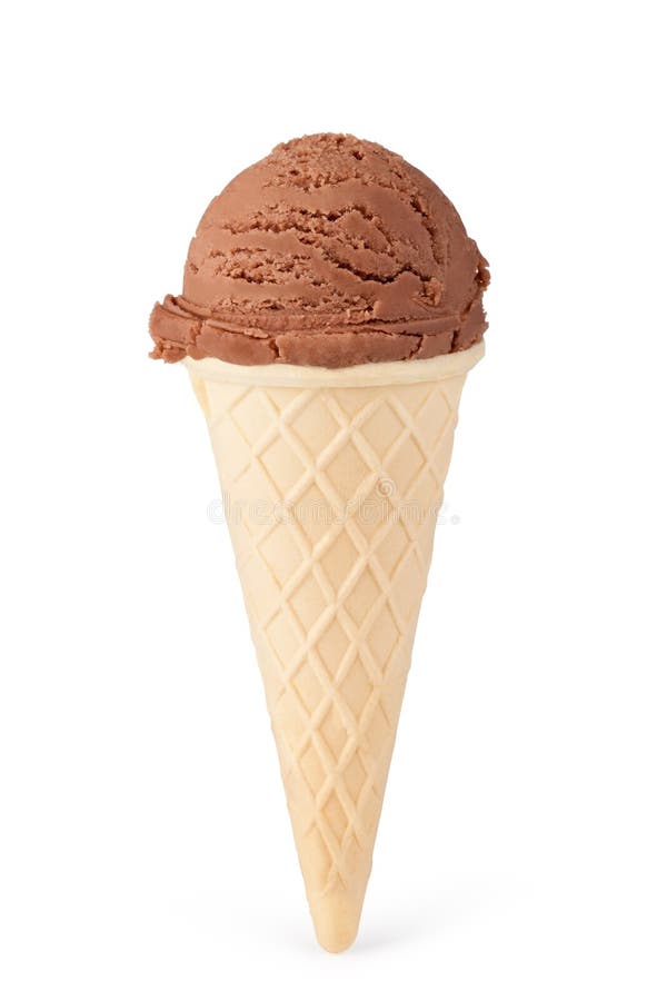 Ice cream stock photo. Image of cone, season, isolated - 21616470