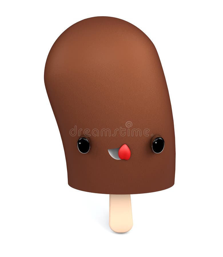 Ice cream stock illustration. Illustration of food, cute - 34108359