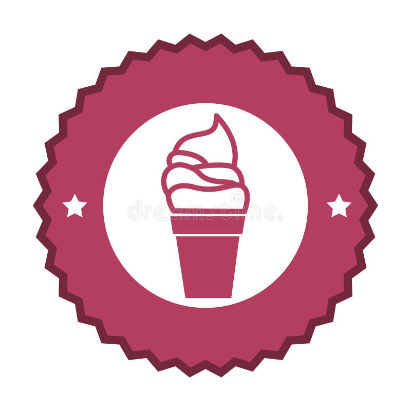 Ice cream delicious menu stock illustration. Illustration of cream ...