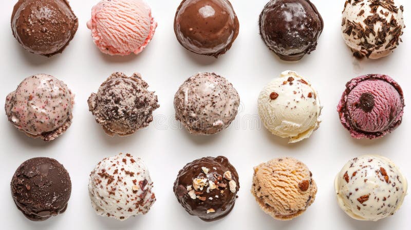 Ice Cream Design Element Set in Format, Transparent Background Stock ...