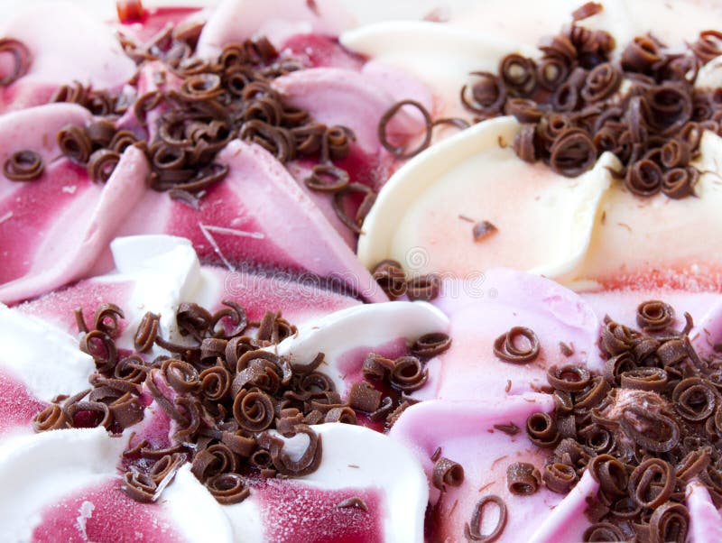 Ice cream stock image. Image of brown, blueberry, snack - 33420507