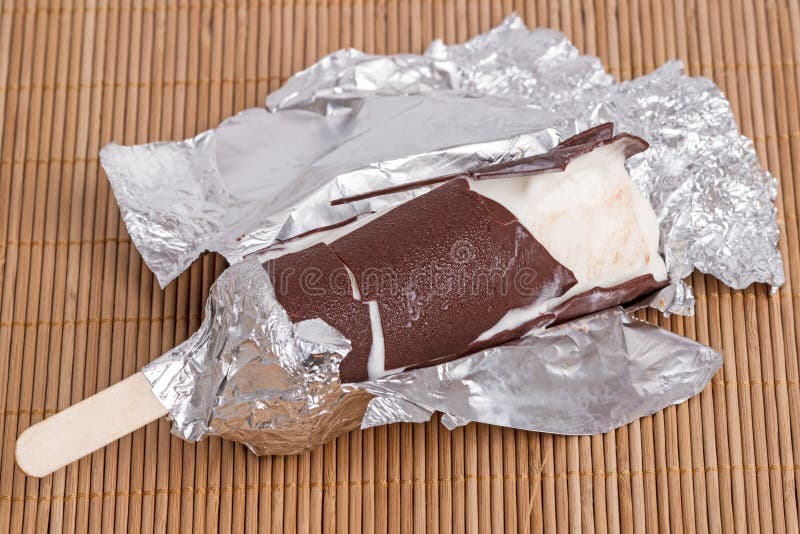 Ice cream eskimo stock image. Image of closeup, lolly - 48232015