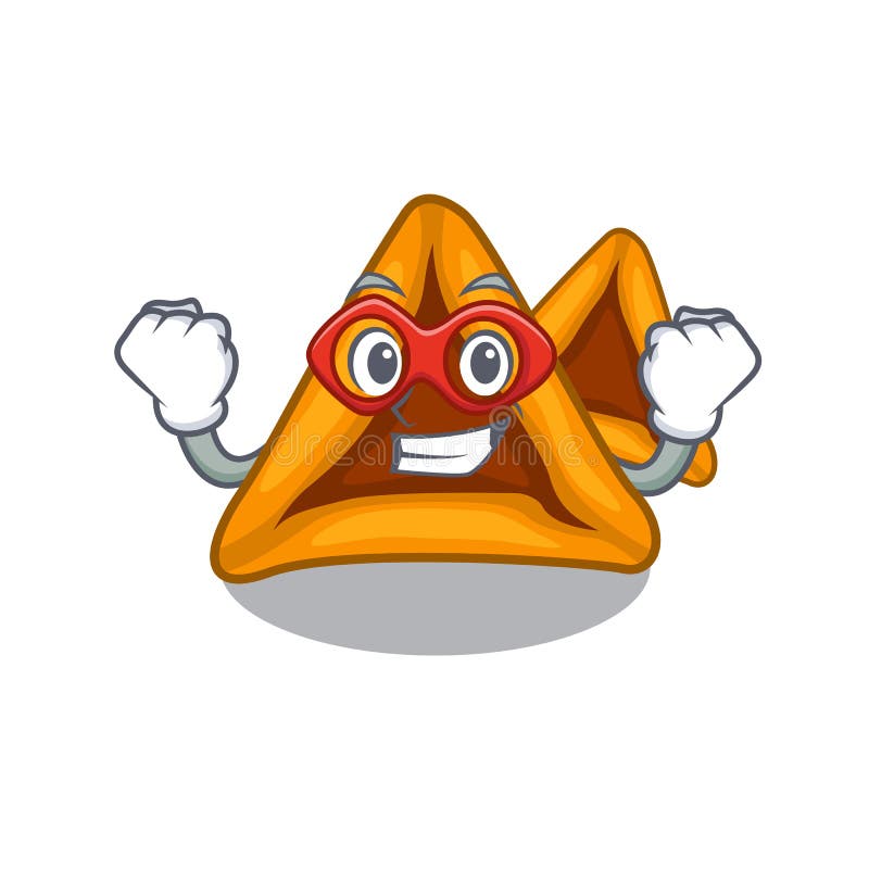 With Ice Cream Hamantaschen Cookies with the Cartoon Shape Stock Vector ...