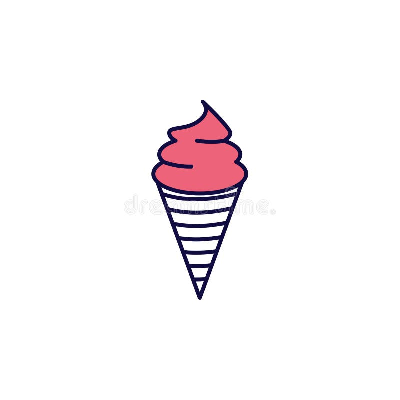 Ice-cream Icon. Element of Simple Colored Web Icon for Mobile Concept ...