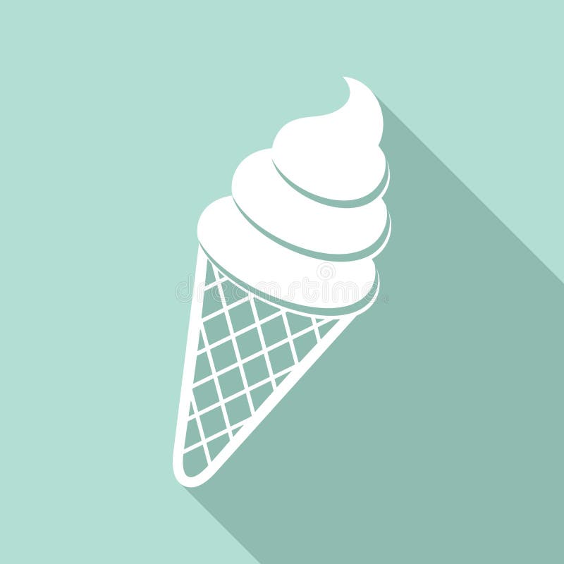 Ice cream icon stock vector. Illustration of homemade - 41389287