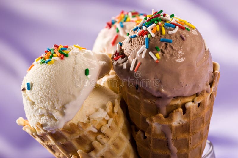 Ice-cream With Knick-knackery Picture. Image: 7795487