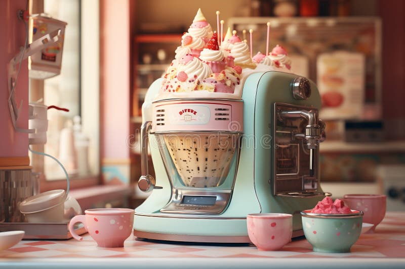 Gelato Maker Stock Illustrations – 40 Gelato Maker Stock Illustrations ...