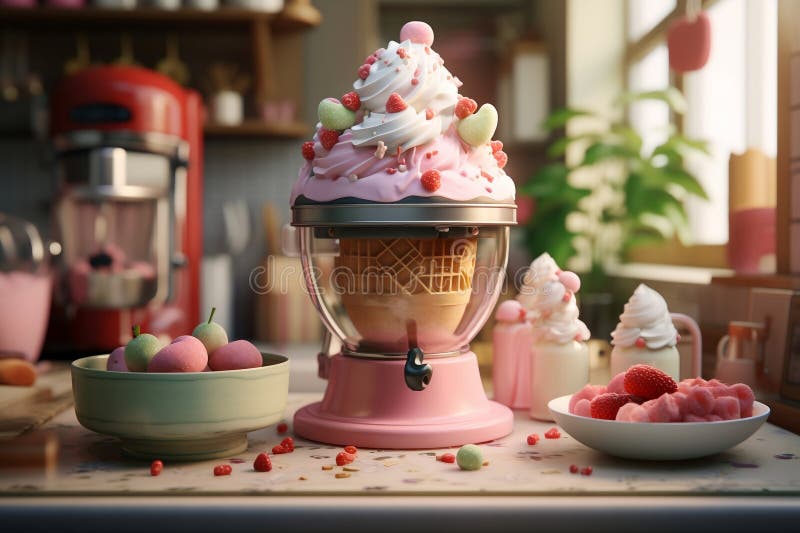 Gelato Maker Stock Illustrations – 40 Gelato Maker Stock Illustrations ...