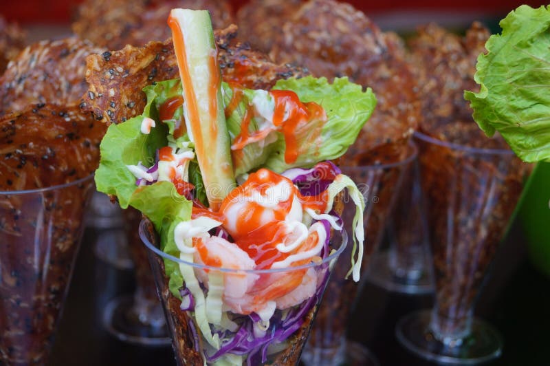 Ice cream with meat stock photo. Image of food, asia - 62012766