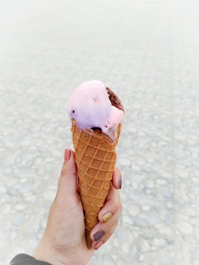 Ice Cream mood stock photo. Image of baking, hand, cream - 235969464