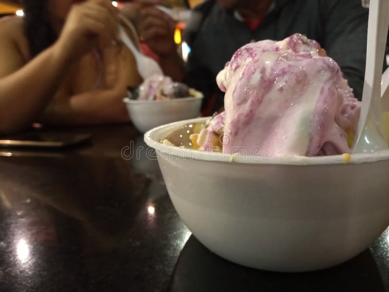 An ice cream night stock photo. Image of breakfast, icing - 200901890