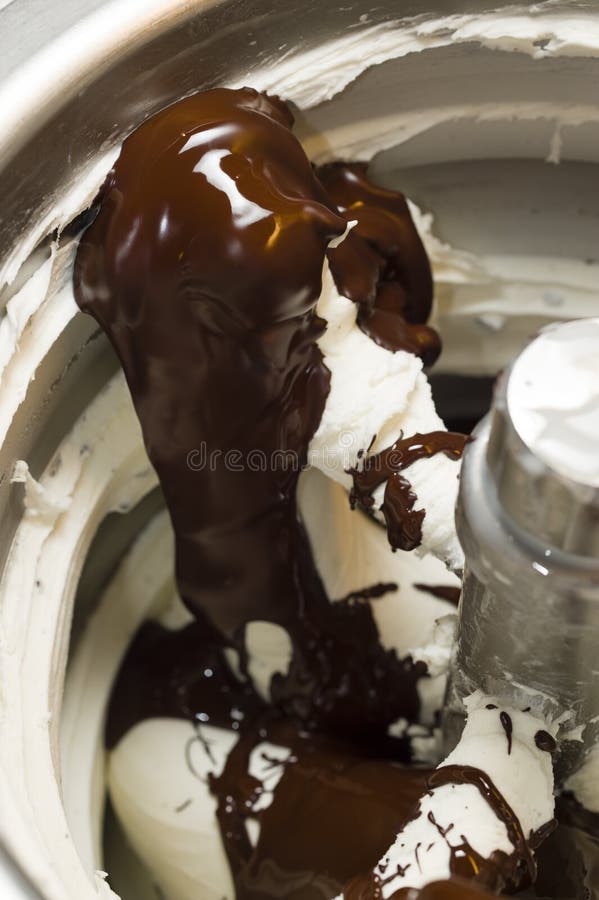 Ice cream preparation stock image. Image of cream, sweetness - 13728289