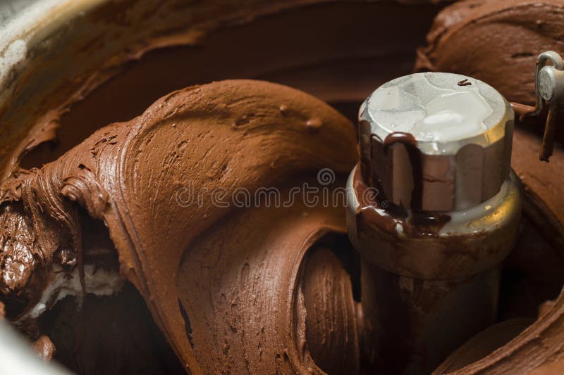 Ice cream preparation stock image. Image of cream, sweetness - 13728289