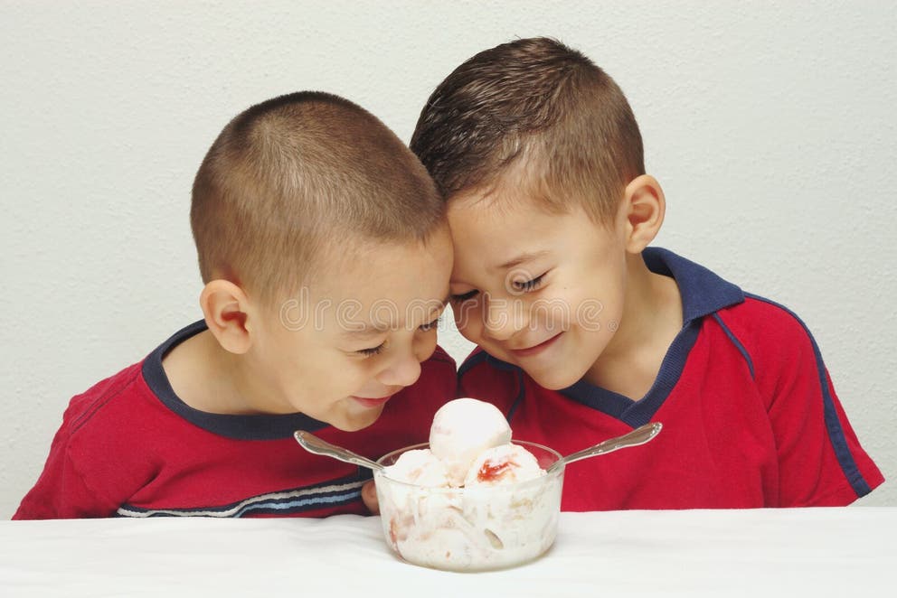 Ice Cream Ready To Eat - #2 Stock Photo - Image of delicious, joyful ...