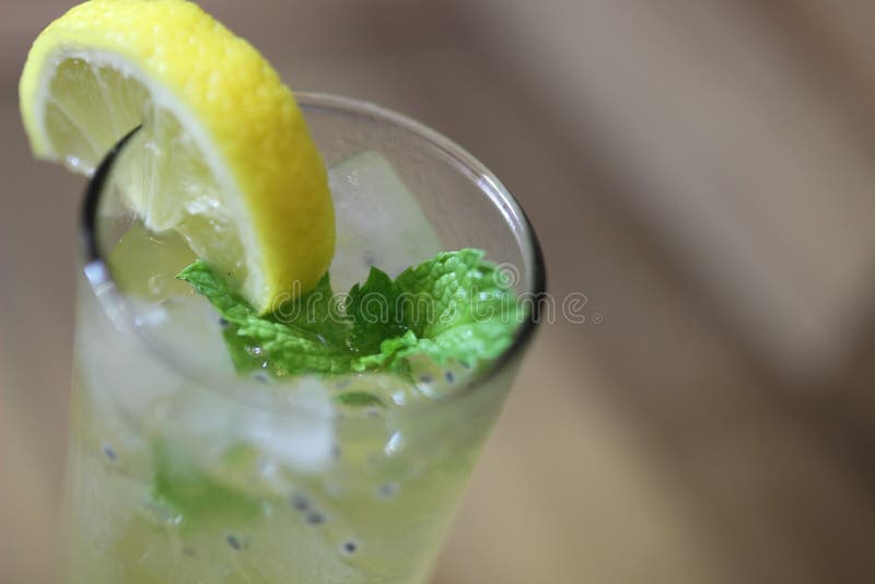 Welcoming Drink Moctail stock image. Image of welcoming - 262885995