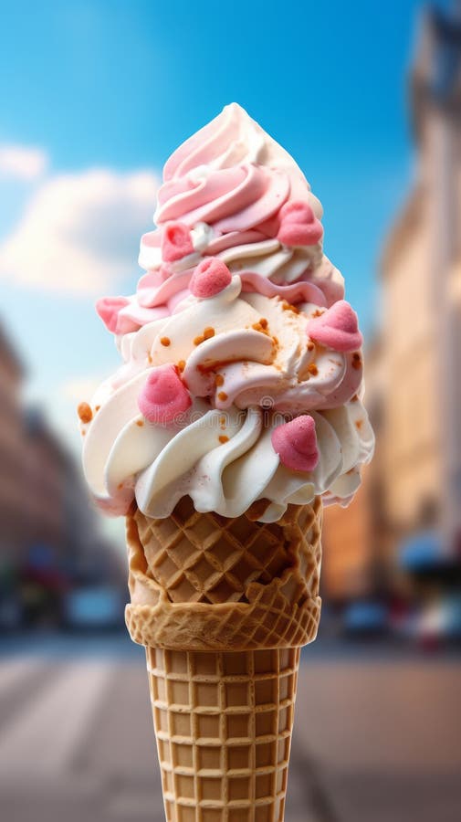 Ice cream scoops stock image. Image of summer, refreshing - 301488945