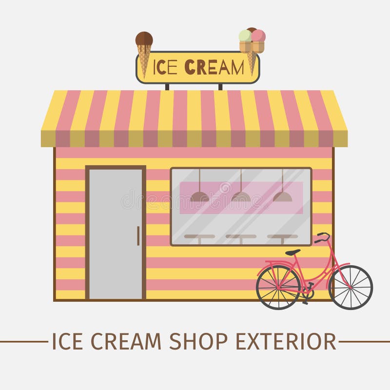 Cartoon Ice Cream Shop Stock Illustrations – 3,143 Cartoon Ice Cream ...