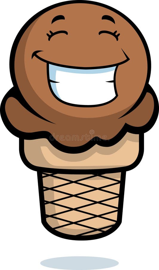 Ice Cream Smiling stock vector. Illustration of dessert - 11987447