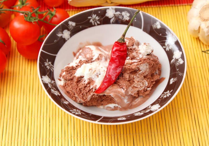 Ice cream stock photo. Image of fresh, sugar, chocolate - 32688562