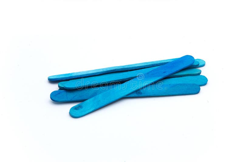 Ice cream sticks colorful stock image. Image of blue - 67276793