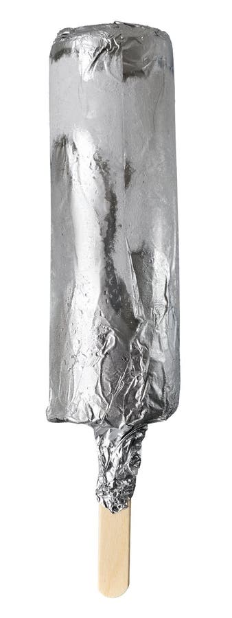 Ice Cream on Sticks in Phalgated Packaging Isolated Stock Photo - Image ...