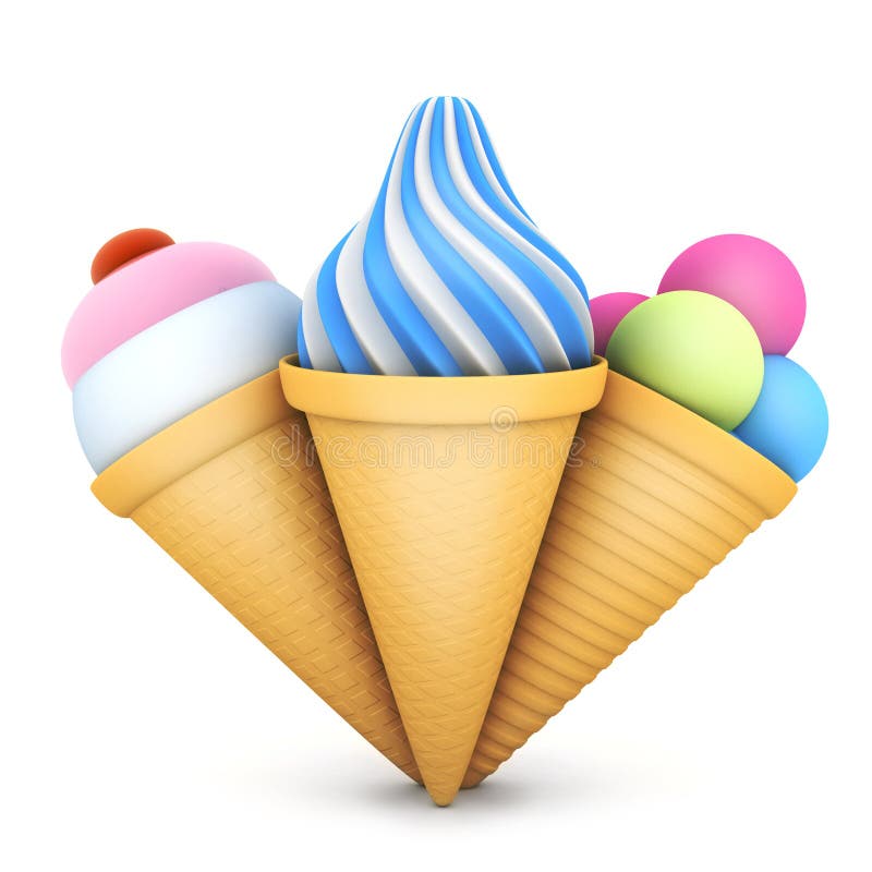 Ice cream symbol icon stock vector. Illustration of gourmet - 116364229