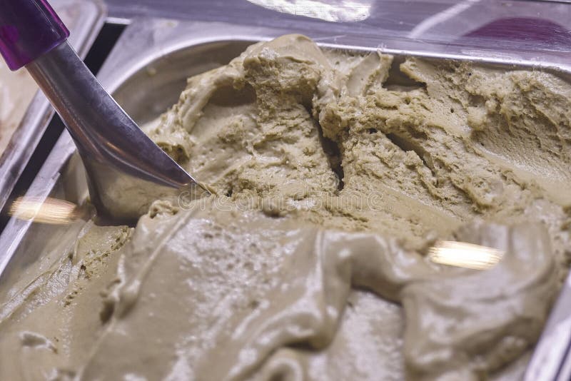 Ice cream tray 4 stock photo. Image of delicious, baked - 161063486