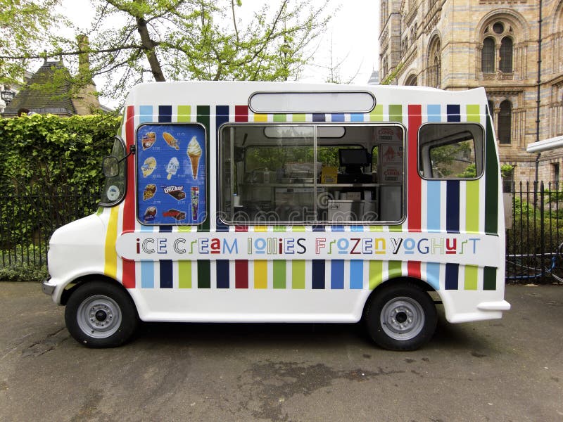 Ice Cream Van editorial image. Image of sugar, toronto - 19626525