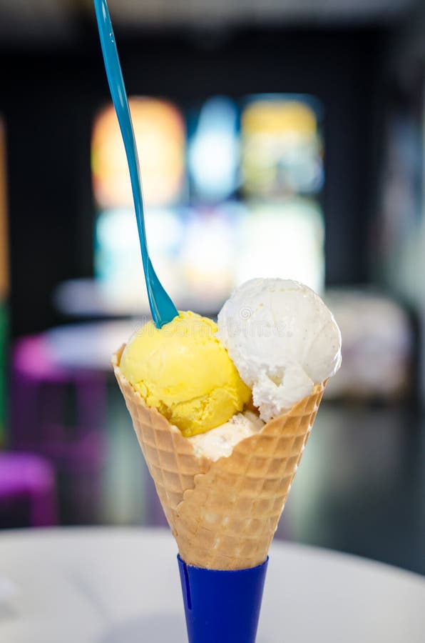 Ice cream stock photo. Image of pistachio, style, vanilla - 39179486