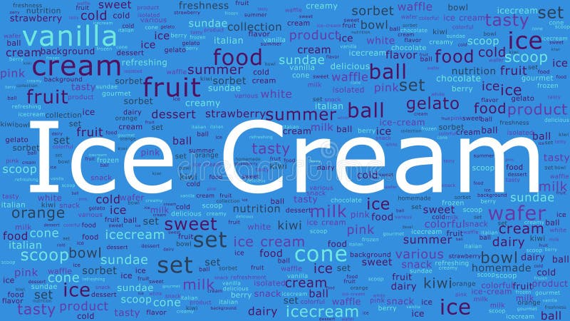 509 Ice Cream Word Stock Photos - Free & Royalty-Free Stock Photos from ...