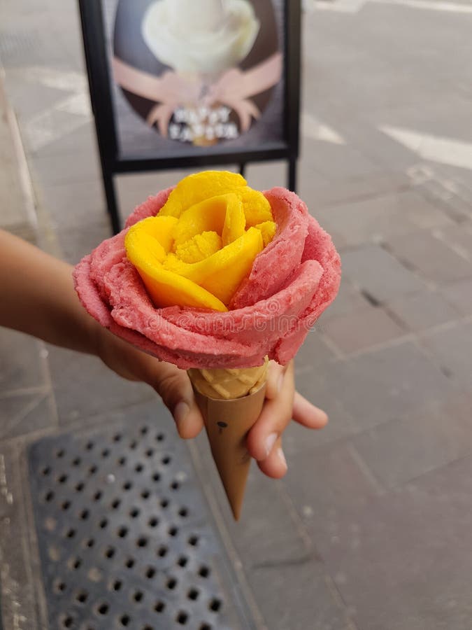 Eis Ice stock image. Image of yummy, delicious, lecker - 101566619