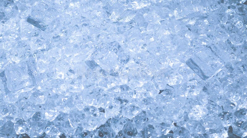 Ice Crystal Cubes, Space for Text or Design Stock Image - Image of ...