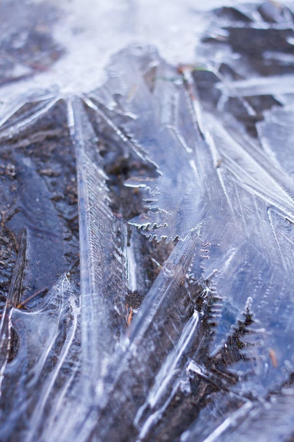 Ice crystals abstract stock image. Image of closeup, background - 84181353