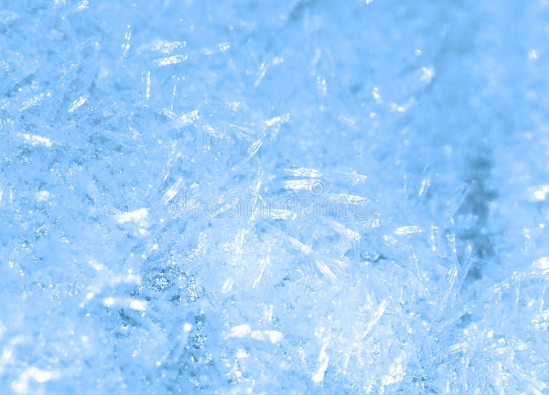 Transparent Ice Crystals As Background Stock Image - Image of hoarfrost ...