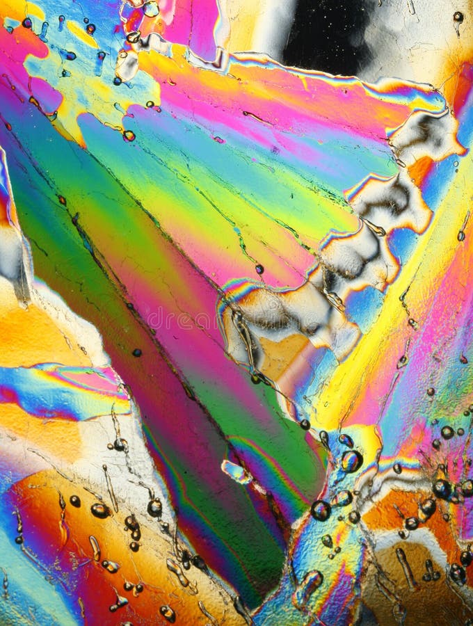 Light on ice crystals stock image. Image of refractions - 7153437