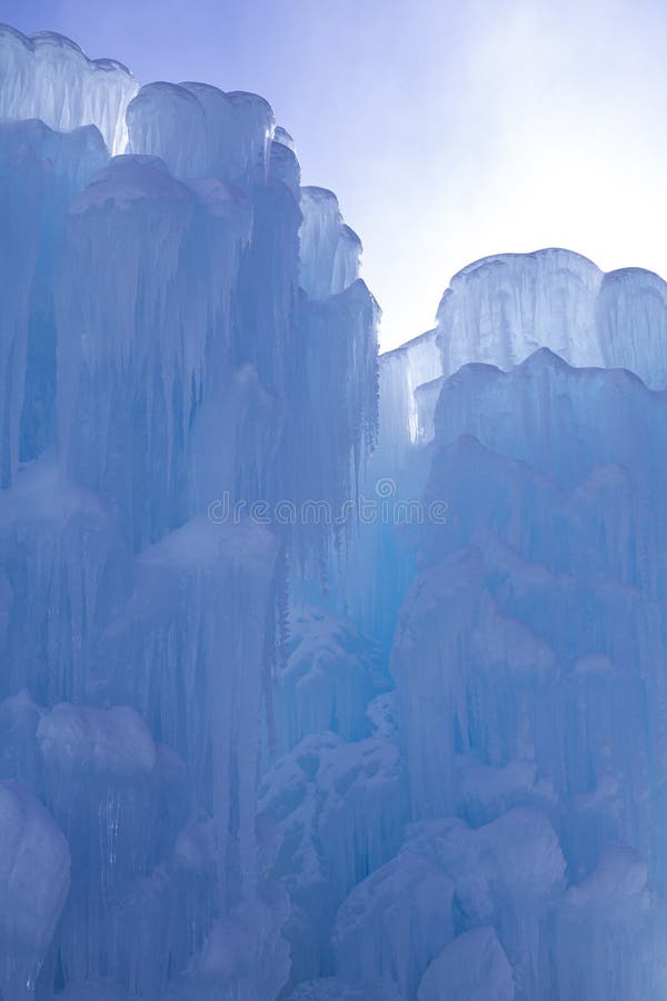 Ice Crystals Forming Decorative Patterns for Background Imagch Stock ...