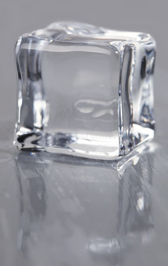 Ice cube stock image. Image of iced, clean, macro, metal - 21631449