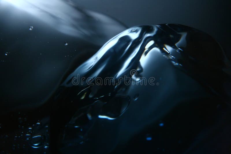 Shattered and Splitted Glass Pieces Isolated on Black Stock Photo ...