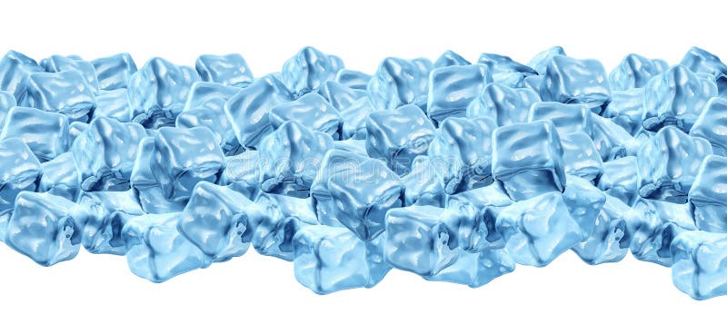 Ice Cube Border stock illustration. Illustration of refreshing - 37131409
