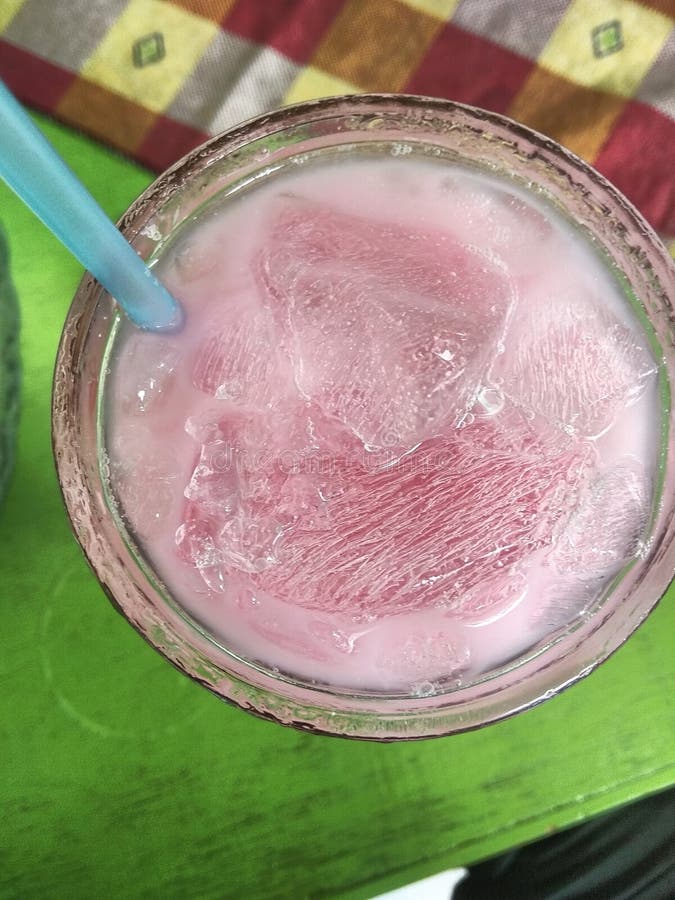 Ice cube drink stock photo. Image of strawberry, dish - 228717572