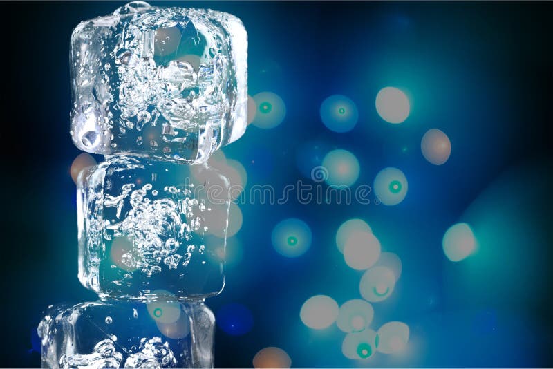 Ice stock photo. Image of color, cube, stack, closeup - 114583298