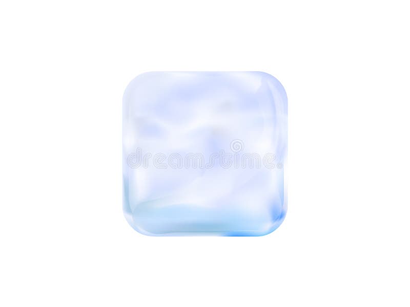 Ice Cube Icon Vector Symbol Illustration Stock Vector - Illustration of ...