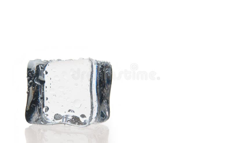 Ice Cubes Over Ceramic Tiles Stock Photo - Image of home, brownish: 2777984