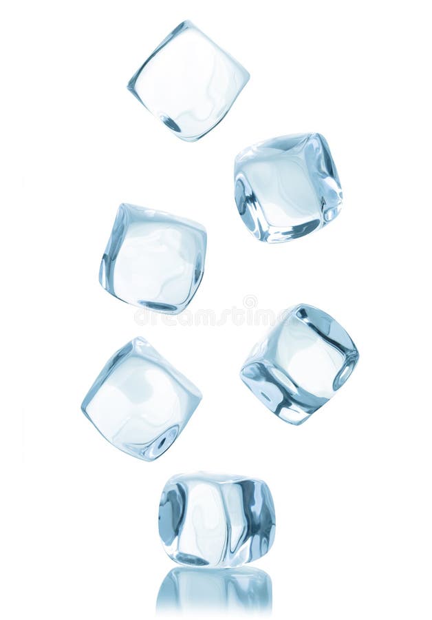 Ice Cubes Over Ceramic Tiles Stock Photo - Image of home, brownish: 2777984