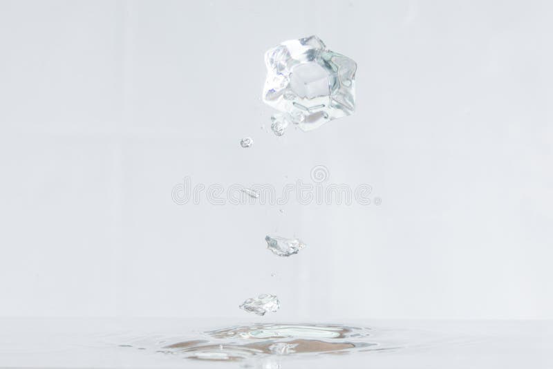 Ice cube levitating stock image. Image of square, transparent - 221997337